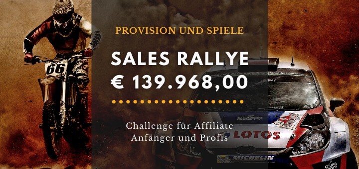 Sales Rallye im Partnerprogramm von KlickTipp und Dirk Kreuter